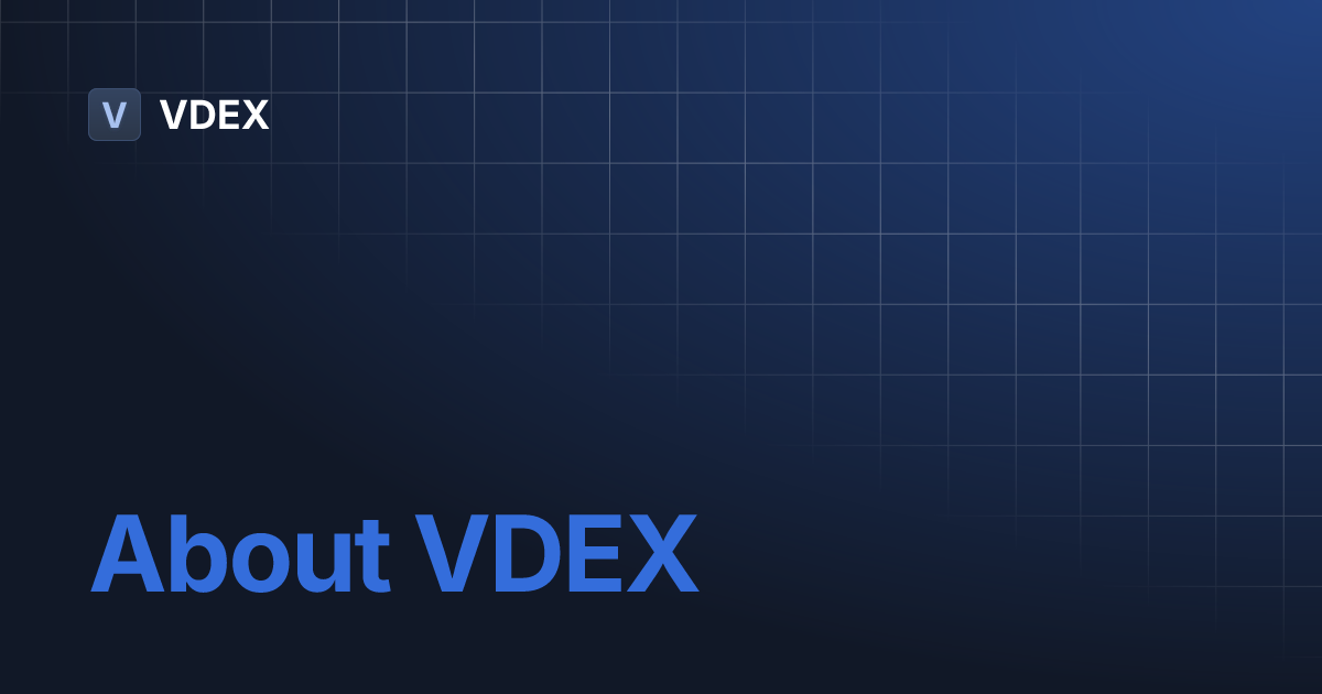 About VDEX | VDEX