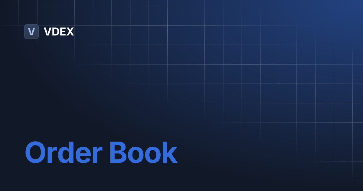 Order Book | VDEX